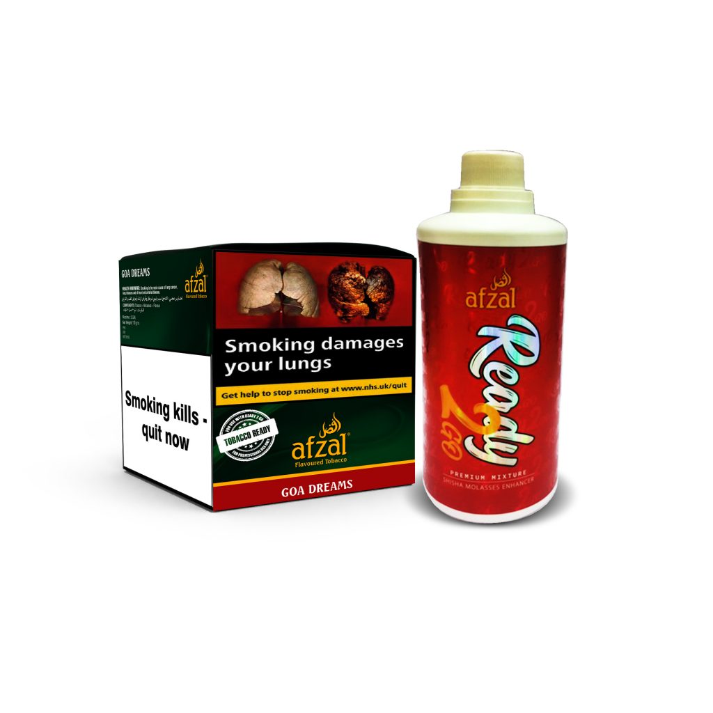 AFZAL Goa Dreams - Pan Apple Splash flavour shisha tobacco UK